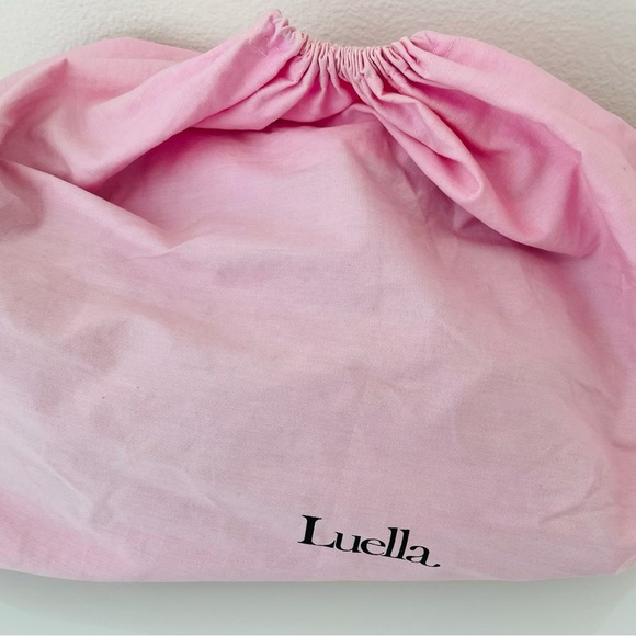 Bags | Luella Cognac Studded Large Genuine Suede Duffel Bag | Poshmark